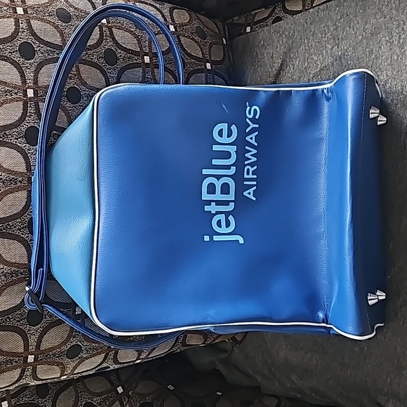 Jet Blue | Bags | Vintage Jet Blue Airlines Flight Bag | Poshmark